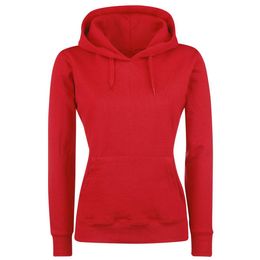 Fruit of the Loom Lady-Fit Kapuzenpullover rot in L