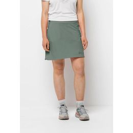 Jack Wolfskin Hosenrock HILLTOP TRAIL SKORT W, grün