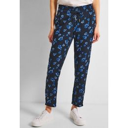 Cecil Marlene-Hose Middle Waist, blau