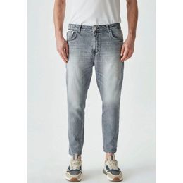 LTB Tapered-fit-Jeans ALESSIO, grau