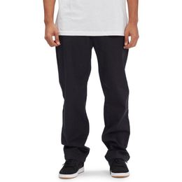 DC Shoes Chinos Worker Relaxed, schwarz