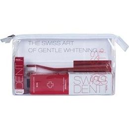 Swissdent Pflege Sets Geschenkset EXTREME EXTREME Whitening Zahnpasta 100 ml + EXTREME Mundspray 9 ml + PROFI Whitening Zahnbürste Rot & Weiss