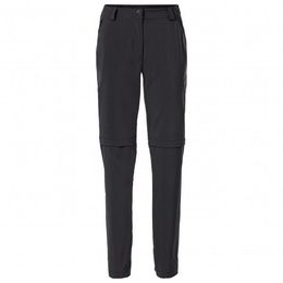 Vaude - Women's Yaras Zip Off Pants - Radhose Gr 36 - Short schwarz/grau