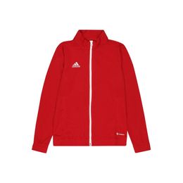 adidas Performance Sportjacke 'Entrada 22' Jungen Größe 164 knallrot / weiß