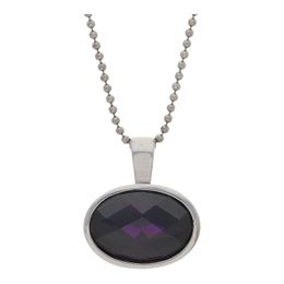 JuwelmaLux Schmuckset Set 925/000 Sterling Silber mit Lila Zirkonia JL10-11-2614