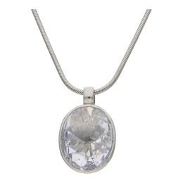 JuwelmaLux Kette und Anhänger Set Anhänger mit Kette 925/000 Sterling Silber mit Zirkonia JL3