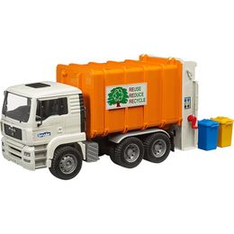 Bruder 02772 MAN TGA Hecklader Müll-LKW Spielzeugfahrzeug, Mehrfarbig