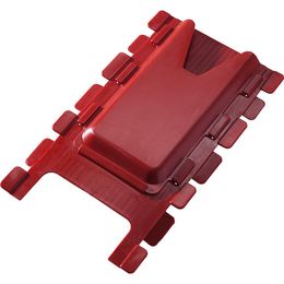 Kartentasche, aus Polypropylen, rot kaiserkraft
