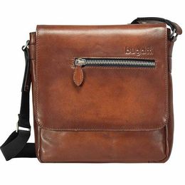 Bugatti Domus Umhängetasche Leder 26 cm cognac