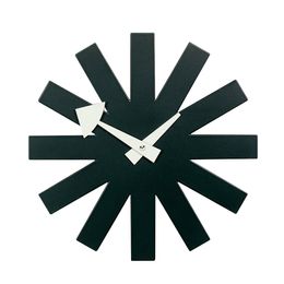 Vitra - Asterisk Clock, schwarz