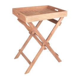 Garden Pleasure Tablettständer BACAN klappbar, Teak natur