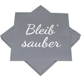 SONSTIGE Servietten BLEIB SAUBER