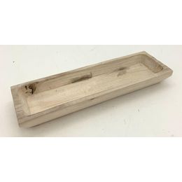 SONSTIGE Dekotablett WOOD NATUR (BHT 44x5x14 cm)