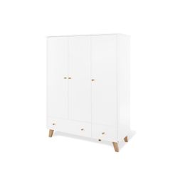 SONSTIGE Pinolino Kleiderschrank PAN (BHT 145x185x56 cm) BHT 145x185x56 cm weiß Drehtürenschrank Schwebetürenschrank Schiebetürenschrank Schlafzimmerschrank Eckkleiderschrank