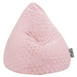 MAGMA Sitzsack FLUFFY HEARTS L (BH 70x90 cm)