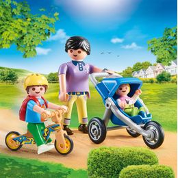 SONSTIGE PLAYMOBIL Mama mit Kindern