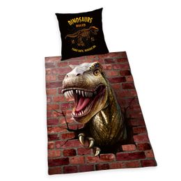 SONSTIGE Bettwäsche Renforcé DINO 3D (BL 135x200 cm)