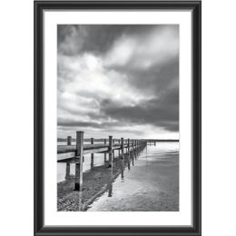 SONSTIGE Bilderrahmen ELEGANCE schwarz (BH 76x56 cm) BH 76x56 cm schwarz Fotorahmen