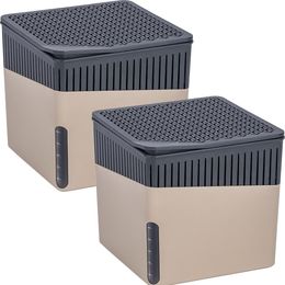 Wenko Raumentfeuchter 2er Set CUBE (BHT 13x13x13 cm)