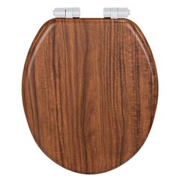 Wenko WC-Sitz CHESTNUT (BT 35,50x42,50 cm)