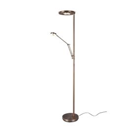 SONSTIGE TRIO-Leuchten Stehleuchte BARRIE (DH 30x181 cm) DH 30x181 cm gold Stehlampe Leseleuchte Deckenfluter Bogenleuchte