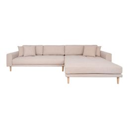 SONSTIGE Polsterecke LIDO (LBH 170x290x76 cm) LBH 170x290x76 cm beige Ecksofa Wohnlandschaft Eckcouch