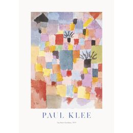 SONSTIGE Bild PAUL KLEE COLOURS II (BHT 50x70x2,20 cm)