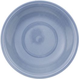 Villeroy & Boch Suppenteller LOOP blau (D 24 cm)