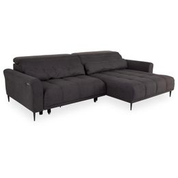 SONSTIGE Polsterecke LILLEMOR (BHT 277x108x179 cm) BHT 277x108x179 cm grau Ecksofa Wohnlandschaft Eckcouch