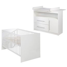 SONSTIGE Babyzimmer roba MAREN weiß Kinderzimmer Komplettzimmer Babyzimmer-Set