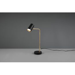 SONSTIGE TRIO-Leuchten Tischleuchte MARLEY (BH 12x45 cm) BH 12x45 cm gold Tischlampe Klemmleuchte Schreibtischleuchte Schreibtischlampe