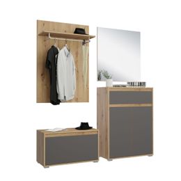 SONSTIGE Garderobe TORINO (BHT 167x190x35 cm)