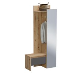 SONSTIGE Garderobe TORINO (BHT 90x189x39 cm)