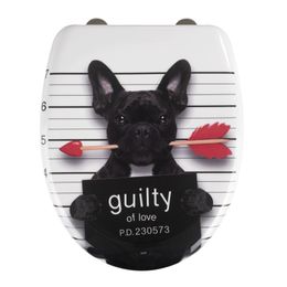 Wenko WC-Sitz GUILTY (BHT 38x2x42 cm)