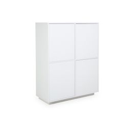 SONSTIGE Highboard TYRONE (BHT 100x126x42 cm) BHT 100x126x42 cm weiß Hochkommode