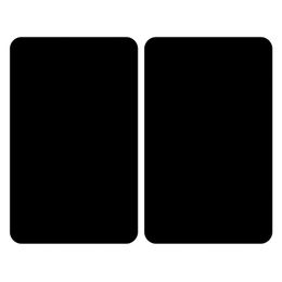 SONSTIGE WENKO Herdabdeckplattenset UNIVERSAL (BHT 30x5.50x52 cm) BHT 30x5.50x52 cm schwarz
