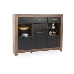 SONSTIGE Highboard AYDEN (BHT 160x125x45 cm) BHT 160x125x45 cm schwarz Hochkommode