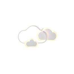 REALITY LEUCHTEN Deckenleuchte CLOUDY (BHT 52x9,50x25 cm)