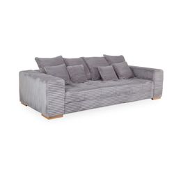 SONSTIGE Megasofa GISELLE (BHT 254x79x117 cm) BHT 254x79x117 cm grau Bigsofa Couch Riesensofa