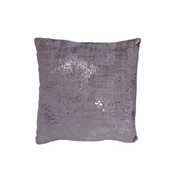 SUN GARDEN Kissen SCRUBBY silber (BH 45x45 cm)