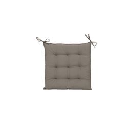 SUN GARDEN Sitzkissen NILS taupe (BHT 40x4x40 cm)