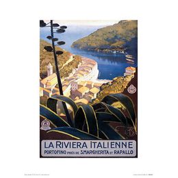 SONSTIGE Bild LA RIVIERA ITALIENNE (BH 30x40 cm)