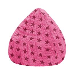 MAGMA Sitzsack FLUFFY STARS XL (DH 70x110 cm)