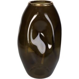 SONSTIGE Vase DENT dunkelbraun