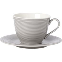 Villeroy & Boch Kaffeetasse LOOP grau (H 10 cm)