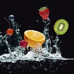 SONSTIGE Bild FRUITS SPLASH (BH 15x15 cm)