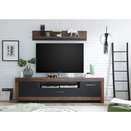 SONSTIGE Lowboard AYDEN (BHT 210x181x46 cm) BHT 210x181x46 cm schwarz TV-Lowboard