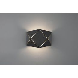 SONSTIGE TRIO-Leuchten Wandleuchte ZANDOR (BH 18x13 cm) BH 18x13 cm schwarz Wandlampe