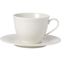 Villeroy & Boch Kaffeetasse LOOP weiß (H 10 cm)