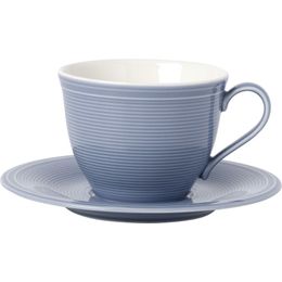 Villeroy & Boch Kaffeetasse LOOP blau (H 10 cm)